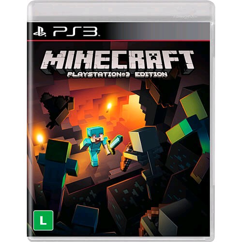 Game Minecraft - PS3 - GAMES E CONSOLES - GAME PS3 PS4 : PC Informática