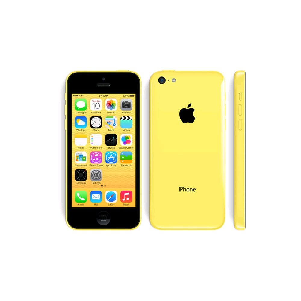 iPhone 5c 16GB Amarelo Desbloqueado Câmera 8MP 3G e Wi-Fi - Apple ...